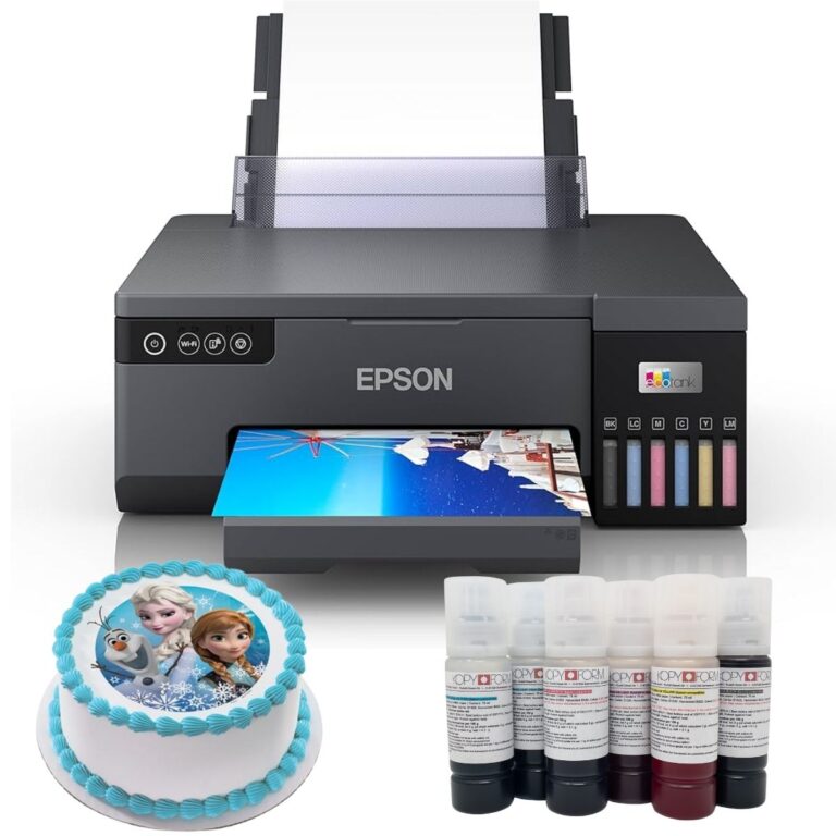 Buy EPSON EcoTank L8050 (A4) Edible Printer Kit 6 Colors Online In UAE ...