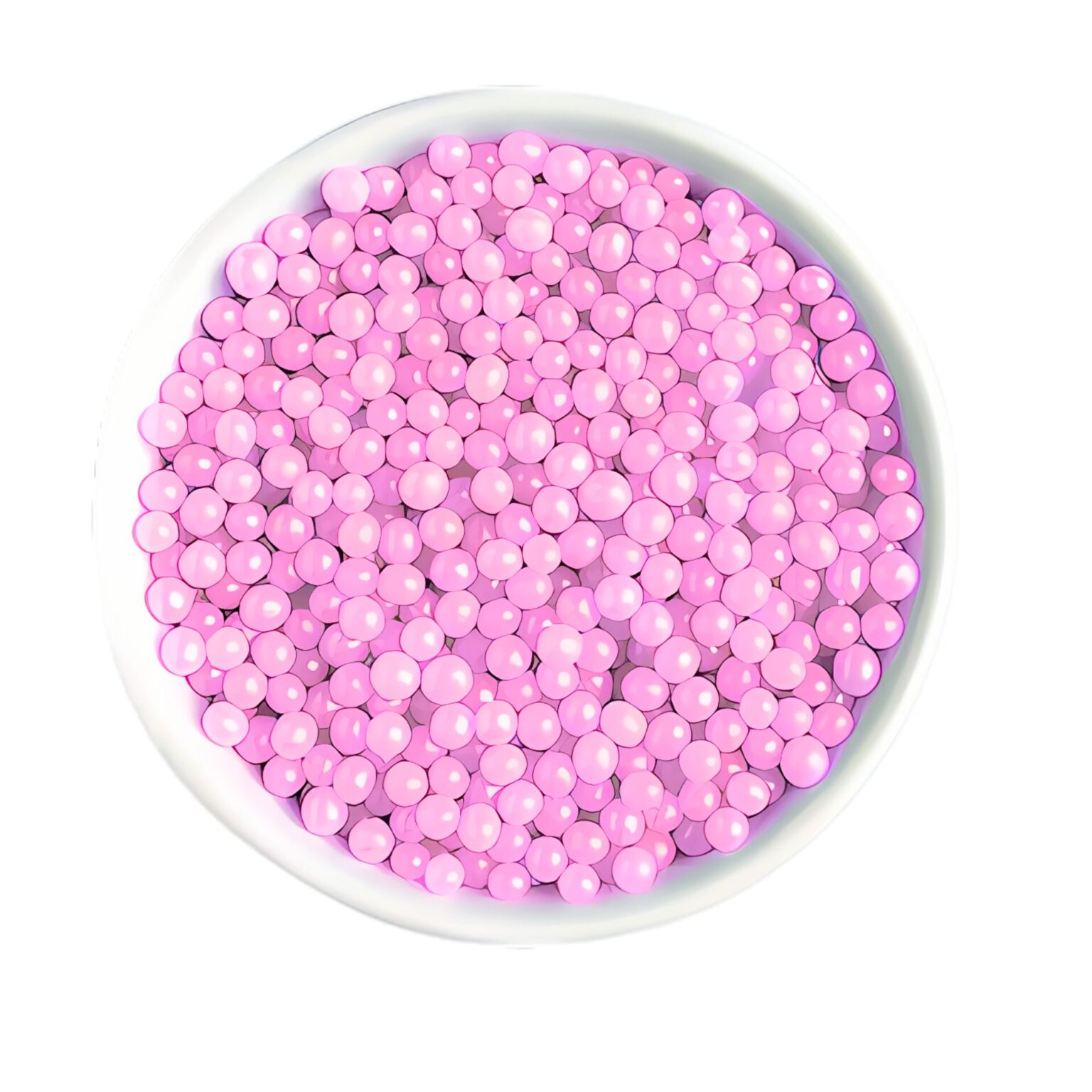 Buy Baby Pink Sugar Pearl Sprinkle 4mm /100g Online In UAE | Baking ...