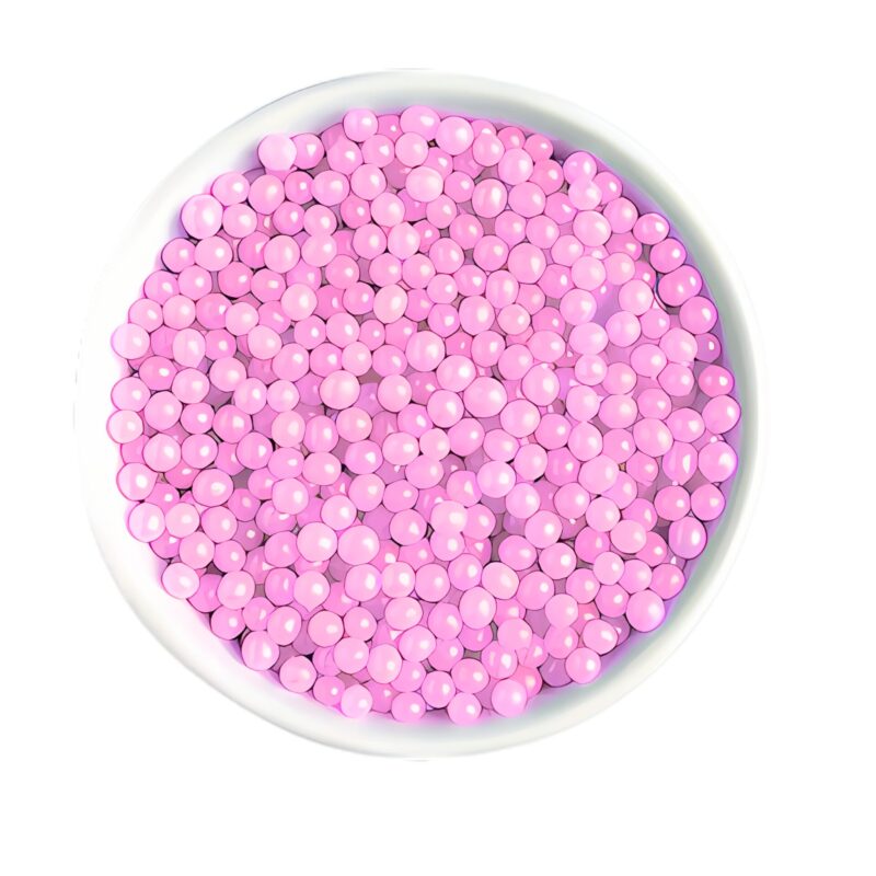 Buy Baby Pink Sugar Pearl Sprinkle 4mm /100g Online In UAE | Baking ...